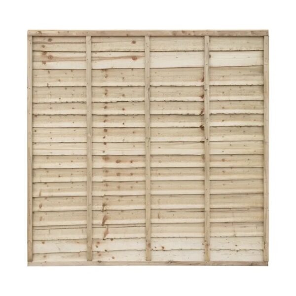 Traditional Lap Fence Panel - Green Treated - Halcyon Timber